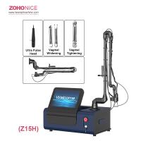 China Pulse Stacking Technology 4 Working Heads Anti Aging 10600nm Fracational Co2 Laser Machine for sale