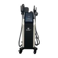China HIEMT 5Handle Magnetic PEF RF Face Machine Dual System Body Firming Slimming Machine for sale