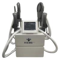 China 4 Handles Muscle Building HIEMT Electromagnetic Muscle Stimulator Body Sculpting Machine for sale