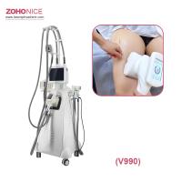 China Wrinkle Removal Anti Cellulite 40K Cavitation Rf Vacumm Roller 360 Rotating Velashaping Slimming Machine for sale