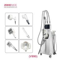 China Non Invasive 360 Roller Body Contouring  RF Vacuum 40K Cavitation Velashaping Slimming Machine for sale