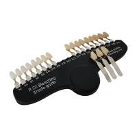 China Clinic Dental Porcelain 3d Teeth Shade Guide For Genetic Yellow Teeth for sale