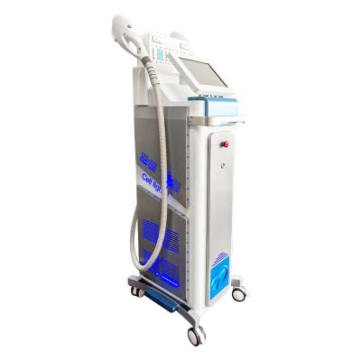 China Skin Rejuvenation Hair Removal Dual DPL Narrow Spectrum Light IPL Laser Machine for sale