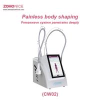 China 15.6 Inch Cryo Fat Reduction Cellulite Removal Freezewave 2.45GHz Microwave Body Contouring Machine for sale