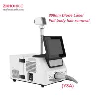 China Effective 1200W-1600W Hair Removal Epilator 808nm Diode Laser Machine for sale
