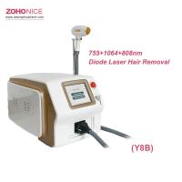China Different Area Treat Diode Laser Hair Removal Machine Male Facial Hair Removal for sale