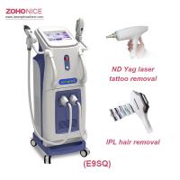 China 2 In 1 Permanent IPL Hair Removal Q switch Nd Yag Laser Tattoo Removal for sale