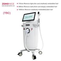 China 15.6 Inch Ance Treatment Skin Rejuvenation 755 1064 808nm Diode Laser Hair Removal Machine for sale