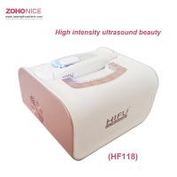 China Home High Intensity Focused sound Machine and Female Face Lifting Beauty Device for sale