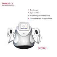China Dual Handle Fat Freezing Cellulite Weight Loss Machines CR02 110v / 220v for sale