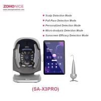 China 9 Spectrum 3D AI Facial Skin Monitor Micro Moisture Detector Skin Analyzer Machine for sale