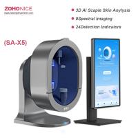 China 9 Spectrum 36 Millions Pixels 3D AI 2 In 1 Scalp Examination Facial Analyzer Machine for sale