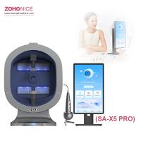 China 9 Spectrum Intelligence Bacterial Flora Detection 2in1 Scalp Scanner 3D Facial Analyzer for sale