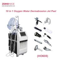 China 10 In 1 Multi Function Beauty Equipment Hydra Oxygen Jet Peel Facial Care Machine for sale