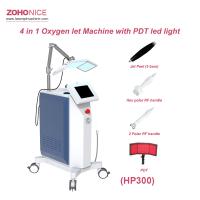 China 5Mhz Pdt Led Light Therapy Machine / Jet Peel Facial Skin Care Machine for sale