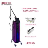 China 7 Scan Shapes Skin Texture Improvement Acne Removal Fractional Co2 Laser Machine for sale