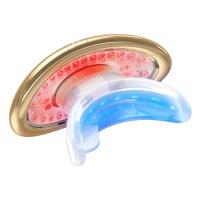 China Mini LED Photon Therapy Red Blue Light Teeth Whitening Anti Lip Wrinkles Lip Plumper Device for sale
