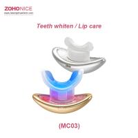 China Mini LED Photon Therapy Red Blue Light Teeth Whitening Anti Lip Wrinkles Lip Plumper Device for sale