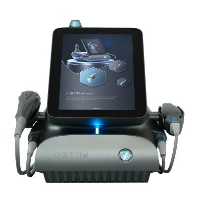 China 3 Handles 15 Cartridges Face Lifting Stretch Mark Reduction UItralift RF HIFU Machine for sale