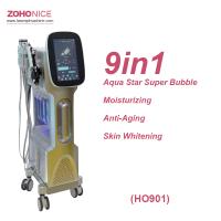 China Multifunctional Oxygen Jet Ultrasound RF Vacuum Blackhead Remover Hydro Dermabrasion Machine for sale