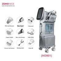 China 9 In 1 Hydro Co2 Bubble Oxygen Jet Peel Skin Rejuvenation RF Microdermabrasion Machine for sale