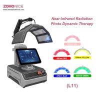 China 540pcs Red Blue Yellow Green 850nm Near Infrared Facial Scalp Treatment PDT LED Light Therapy Machine for sale