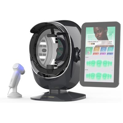 China 8 Spectral Imaging 18 Skin Indicators Facial Skin Analyzer with Handheld Microscope for sale