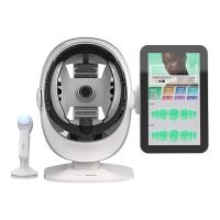 China 3 Camera 15.6 Inch Touch Screen Handheld Microscopic Imager AI Intelligent Facial Skin Analyzer for sale