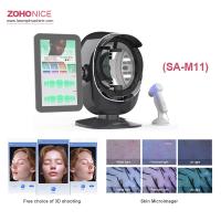 China 8 Spectral Imaging 18 Skin Indicators Facial Skin Analyzer with Handheld Microscope for sale