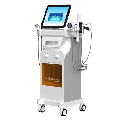 China 15 inch Touch Screen Oxygen Jet Polar RF Plasma Blackhead Removal Hydro Dermabrasion Machine for sale