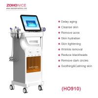 China 12in1 Hydrodermabrasion Skin Care RF Oxygen Facial Plasma Oxygen Spray Microdermabrasion Equipment for sale
