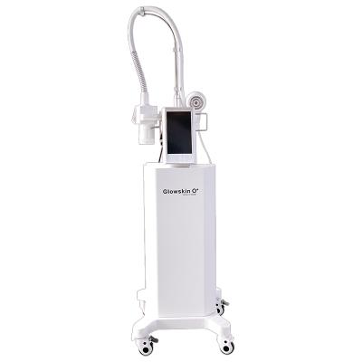 China 4in1 Face Lifting 360 Roller EMS Vacuum RF Gold Fingers Body Sculpting Machine for sale