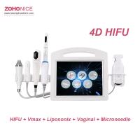 China 6 In 1 4D Clinic Ultrasound Hifu Beauty Machine for sale