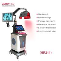 China PDT Therapy Anti Hair Loss HD Hair Follicle Detector LLLT 650nm diode laser Hair Growth machine for sale