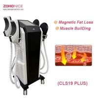 China High Intensity Electronic Muscle Contraction Body Slimming 4handles Neo RF  Sculpting Ems Muscle Stimulator Machine for sale