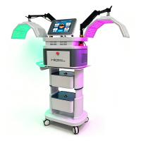 China Skin Rejuvenation Acne Removal 273pcs Lamp Beads Double 7 Colors LED Photodynamic Light Device for sale