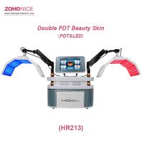 China Skin Rejuvenation Acne Removal 273pcs Lamp Beads Double 7 Colors LED Photodynamic Light Device for sale