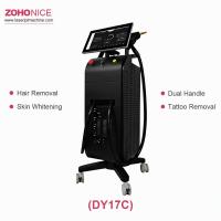 China All In One Laser Hair Removal Tattoo Removal Pico Laser 808 diode 2in1 for sale