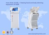 China More Shots 3D HIFU Machine Freezing Facial And Body Lifting Shaping Machine for sale