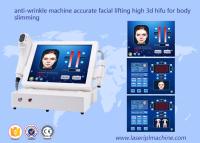 China 3d Hifu Ultrasound Machine / Accurate Tightening Body Slimming Facial Lifting Beauty Machine for sale