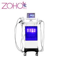 China Hydra Pdt Ultrasonic Scrubber Water Oxygen Dermabrasion Machine Rf Beauty Facial Cleaner for sale