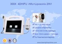 China 2 In 1 Face Lift 3D HIFU Machine High Intensity Focused Ultrasound 110V - 220V Voltage for sale