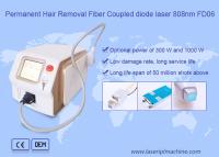 China Permanent Diode Laser Hair Removal Machine Fiber Coupled 808nm 600w Power for sale