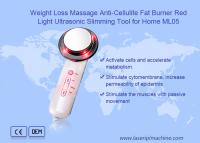 China Weight Loss Massage Home Use Beauty Device Anti Cellulite Red Light Ultrasonic Slimming Tool for sale