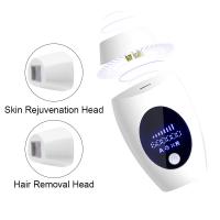 China Permanent IPL Laser Home Use Beauty Device Two Head Beauty Device 15 X 50mm Spot Size for sale