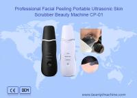 China Rechargeable Dermasonic Ultrasonic Skin Scrubber for sale