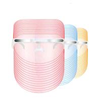 China DC12V ABS 35w 7 Colors LED Photon Therapy Facial Mask for sale