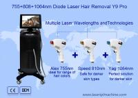 China Mic Channel 4d 755 808 1064nm Diode Laser Hair Removal Machine for sale