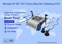 China Monopolar RF CET RET Skin Tightening Beauty Machine for sale