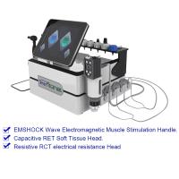China 3 In 1 Physical Physiotherapy Tecar RF Shockwave Therapy Equipment for sale